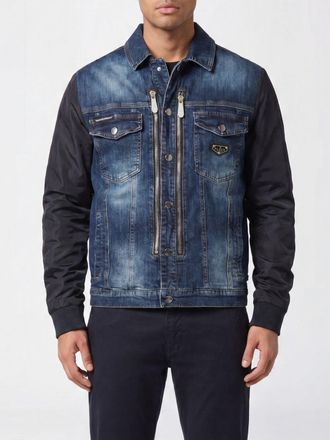 Philipp Plein Jacke Herren Farbe Denim