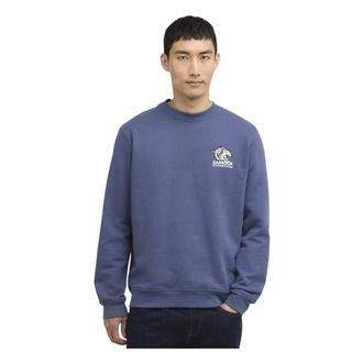 Barbour Homme, Sweatshirts et sweats &agrave; capuche, Bleu, Taille: S Mol0749 SweaT-shirt