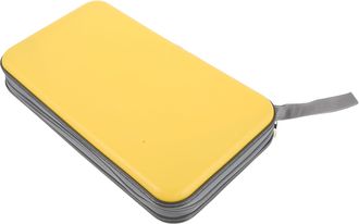 Artibetter jojofuny DVD Aufbewahrungstasche aus Sto&szlig;festem Hartplastik mit Rei&szlig;verschluss Kompakte CD H&uuml;lle f&uuml;r 80 CDs/DVDs Nummerierte F&auml;cher f&uuml;r Musik Spiele G