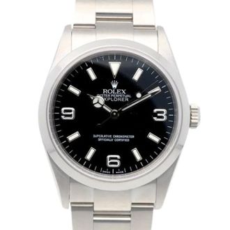 Rolex Pre-owned Explorer - Homme - Pre-owned - Noir - Taille: ONE Size