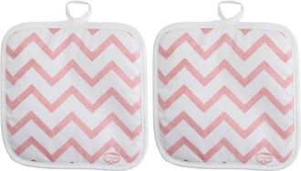 Dr. Oetker Topflappen 20 x 20 cm MODERN Baking Retro Design (Packung mit 2)