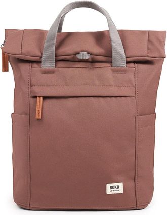 Roka London Finchley - Mochila peque&ntilde;a de lona sostenible Coco