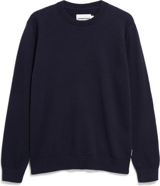 Armedangels Herren Pullover aus Bio-Baumwolle LOUKAA Regular Fit Night Sky