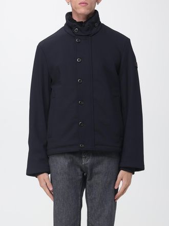 Peuterey Gef&uuml;tterte Nylon-Windjacke Zandv mit Kunstpelzfutter