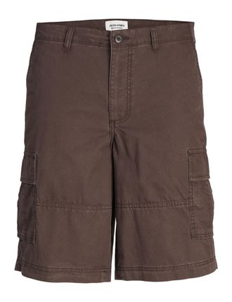 Jack & Jones Herren JPSTCOLE JJCAMPAIGN Short Cargoshorts, Seal Brown, S