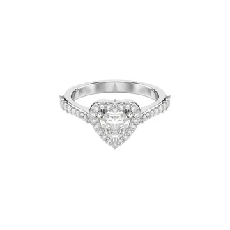 Swarovski Femme, Accessoires, Gris, Taille: 52 MM Bague Motif Ang&eacute;lique Una