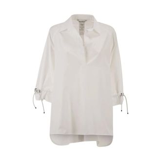 Max Mara Femme, Blouses et Chemises, Blanc, Taille: 36 FR Blouses