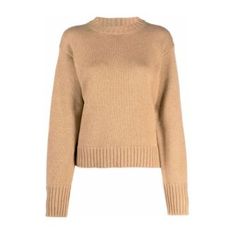 Jil Sander Beiger Kaschmirpullover - - Knitwear - Damen - Beige - S