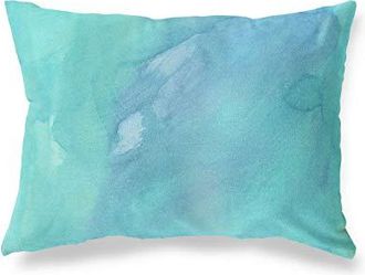 Bonamaison Le Jardin du Lin Kissen Zierkissenbezug Aquarell Thema Kissenbezug, Weich Bequem, Für Zuhause Autos Büro Sofa Wohnzimmer Couch Schlafzimmer Dekor, 35x