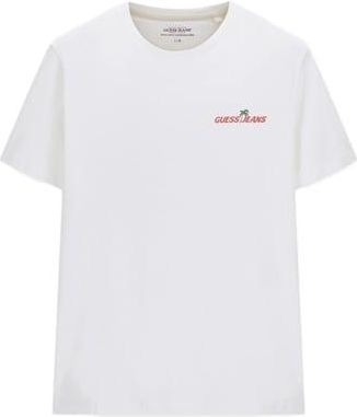 Guess T-shirt imprim&eacute; &agrave; col rond en coton