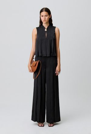 Claudie Pierlot Fließendes, ärmelloses Top