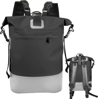 Generic Wasserdichter Reiserucksack - 15,8 Zoll PVC- | 25L Wander-Campingtasche - Staubdichter, sto&szlig;fester, leichter Outdoor-Rucksack f&uuml;r Trekking, Fitnessstu
