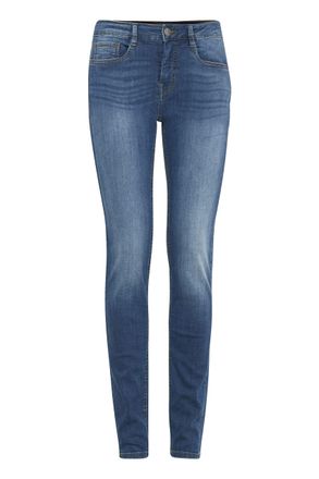 Fransa FRZoza Damen Jeanshose Denim Hose 5-Pocket mit Stretch Tokyo Tight Fit, Gr&ouml;&szlig;e:46/32, Farbe:(NOOS) Metro Blue Denim (68826)