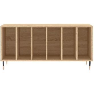 vidaXL Plattenschrank Sonoma-Eiche 100x38x48 cm Holzwerkstoff Vidaxl