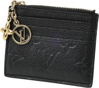 Louis Vuitton Porte-monnaie doccasion - Femme - Pre-owned - Noir - Taille: ONE Size
