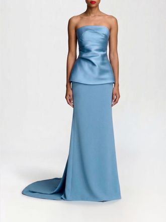 Solace London Robe Femme couleur Bleu Azur