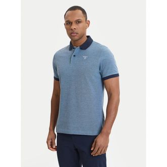 Barbour Poloshirt Essential MML0628NY91 Blau