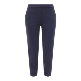 Max Mara Cropped Hosen - - Trousers - Damen - Blau - S