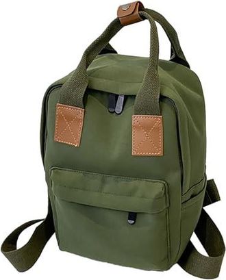 Generic Sac &agrave; dos dext&eacute;rieur pour &eacute;tudiants, cartable, sac &agrave; bandouli&egrave;re en plein air (plusieurs couleurs disponibles) Petits sacs &agrave; dos pour femmes, vert, ta