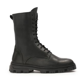 Kazar Hohe Stiefel aus echtem Leder - - Shoes - Herren - Schwarzk - 43 EU