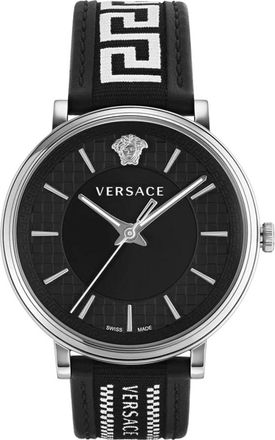 Versace V-Circle Uhr - - Accessories - Herren - Schwarzk - ONE SIZE