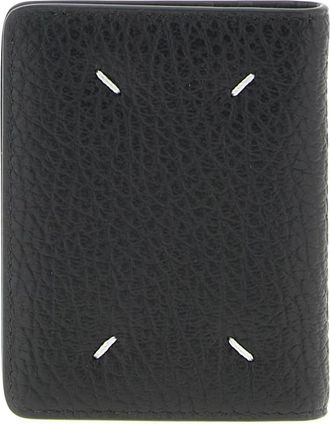 Maison Margiela Femme, Accessoires, Noir, Taille: ONE Size Porte-cl&eacute;s Porte-cartes Four Stitches