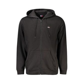 Tommy Hilfiger Zip-Through Kapuzen-Sweatshirt - - Sweatshirts & Hoodies - Herren - Schwarzk - S