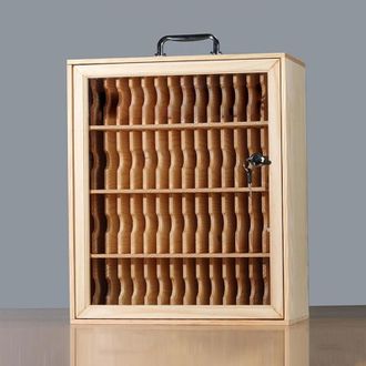 Generic Handy-Schlie&szlig;fach for Den Unterricht, Wandmontierte Telefon-Aufbewahrungsbox Mit Gro&szlig;er Kapazit&auml;t und Einem Sicheren Schloss, Geeignet for Schulen und