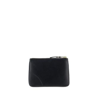 Comme Des Gar&ccedil;ons Mens Black Calf Leather Bos Taurus Wallet