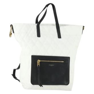 Givenchy Pre-owned Lederrucksack - - Pre-owned - Damen - Wei&szlig; - ONE SIZE