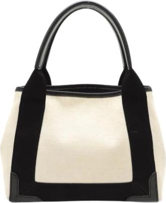 Balenciaga Pre-owned Vintage Canvas Tote Bag - - Pre-owned - Damen - Beige - ONE SIZE