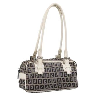 Fendi Sac &agrave; main vintage doccasion - Femme - Pre-owned - Beige - Taille: ONE Size
