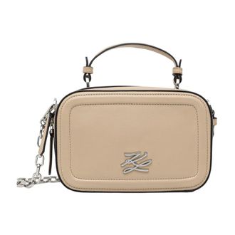 Karl Lagerfeld Femme, Sacs, Beige, Taille: ONE Size K Autograph Sac Bandouli&egrave;re