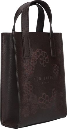 Ted Baker Reocon Stickerei Blumen Mini Icon Tote Bag - - Bags - Damen - Braun - ONE SIZE