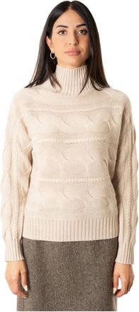 Max Mara Vodka Sweater - Femme - Pulls - Beige - Taille: 38 FR