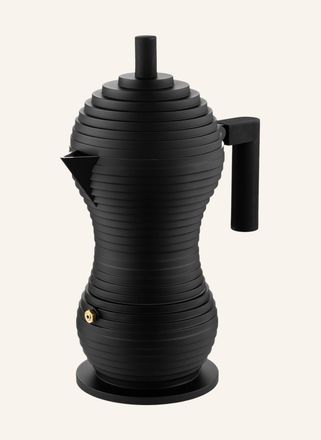 Alessi Espressokocher Pulcina schwarz