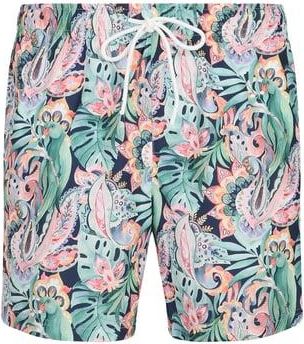Eton Short de bain mi-cuisse &agrave; imprim&eacute; floral