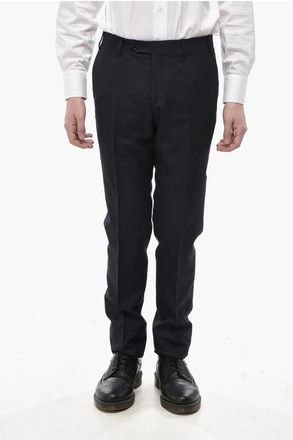 Corneliani Four-Pocket Virgin Wool Trousers size 44