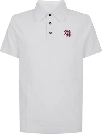 Canada Goose Homme, Tops, Blanc, Taille: 2XL Beckley Polo