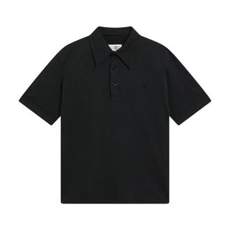 Maison Margiela Homme, Tops, Noir, Taille: L Polo