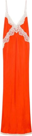 Forte_Forte Femme, Robes, Orange, Taille: 38 FR Long Slip Dress
