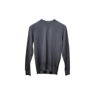 Fedeli Rundhals-Strickwaren - - Knitwear - Herren - Grau - 2XL