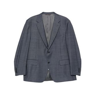 Canali Venezia Blazer - Homme - Vestes - Bleu - Taille: 3XL