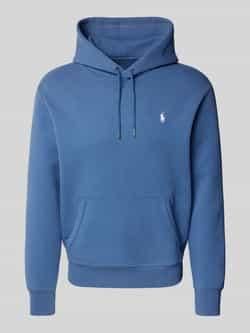 Polo Ralph Lauren Hoodie mit Label-Stitching und K&auml;nguru-Tasche