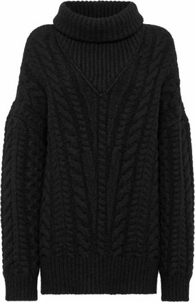 Philipp Plein Damen, Strickwaren, Schwarzk, XSGr&ouml;&szlig;e