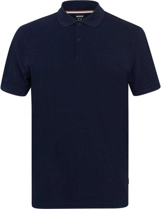 HUGO BOSS Pallas Poloshirt f&uuml;r Herren, Baumwolle (Marine)