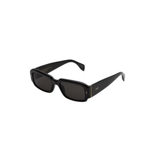 Retro Superfuture unisex, Accessoires, Noir, Taille: 55 MM Lunettes de soleil noires SG5 Etrusco style