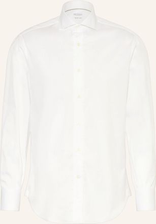 Brunello Cucinelli Brunello Cucinelli Hemd Basic Fit weiss
