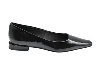 Michael Kors Black Patent Flats With Pointed Toe - Gr. 7_5 - in Schwarz