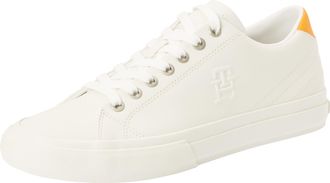 Tommy Hilfiger Herren Low Top Sneaker Schuhe, Weiß (Ecru), 44